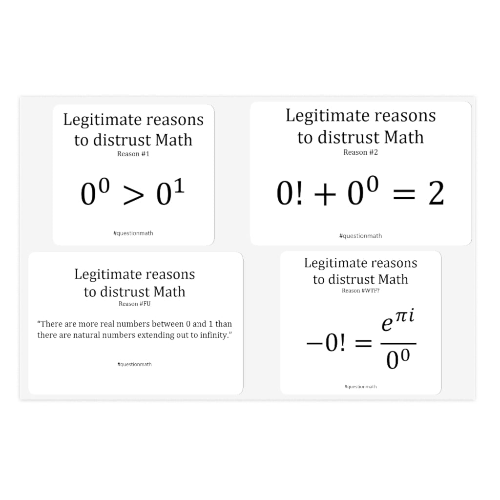 Sticker Sheets – DistrustMath